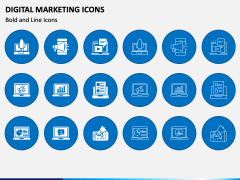 Digital Marketing Icons for PowerPoint and Google Slides - PPT Slides
