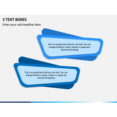 Free Download - Two Text Boxes PPT Slide