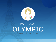 Free - Paris 2024 - Olympic Games PowerPoint and Google Slides Template
