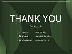 Dark Green Presentation for PowerPoint and Google Slides