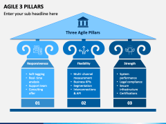 Agile 3 Pillars PowerPoint and Google Slides Template - PPT Slides