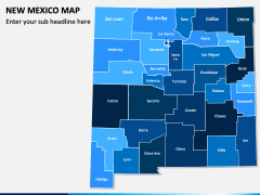New Mexico Map for PowerPoint and Google Slides - PPT Slides