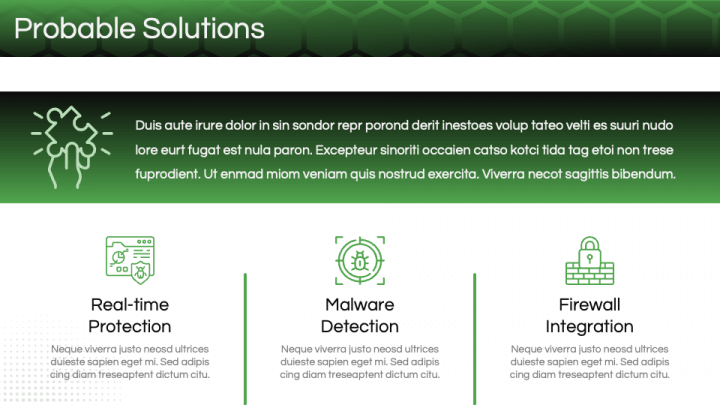 Antivirus Software Pitch Deck for PowerPoint and Google Slides - PPT Slides