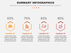 Summary Infographics for PowerPoint and Google Slides - PPT Slides