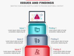 Issues and Findings PowerPoint and Google Slides Template - PPT Slides