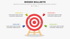 Missed Bullseye PowerPoint and Google Slides Template - PPT Slides