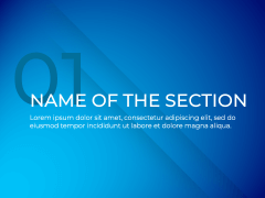 Minimal Blue Presentation Theme for PowerPoint and Google Slides - PPT ...