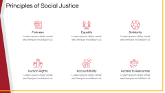 Social Justice PowerPoint and Google Slides Template - PPT Slides
