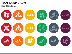 Team Building Icons for PowerPoint and Google Slides - PPT Slides