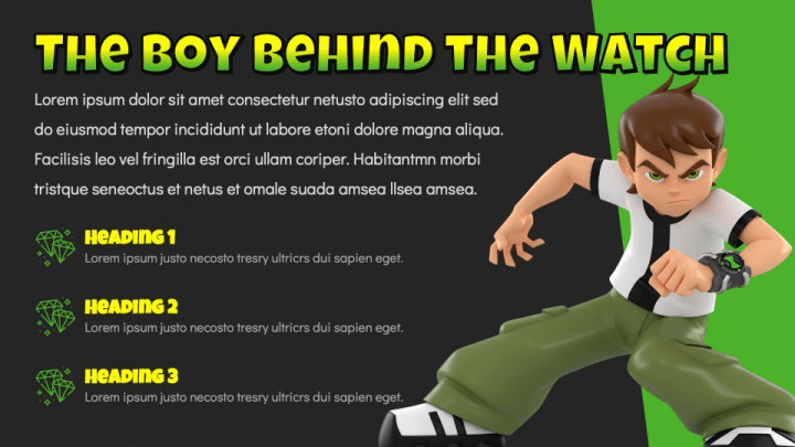 Free - Ben 10 Presentation Theme for PowerPoint and Google Slides - PPT ...