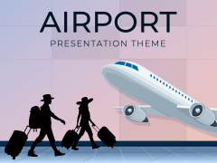 Free - Airport Presentation Theme for PowerPoint and Google Slides