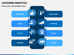 Customer Analytics PowerPoint and Google Slides Template - PPT Slides