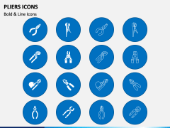 Pliers Icons for PowerPoint and Google Slides - PPT Slides