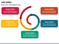 Line Spiral for PowerPoint and Google Slides - PPT Slides