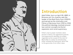 Free - Presentation on Adolf Hitler (Rise And Fall) PowerPoint Template ...