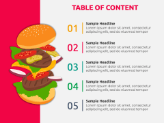 Burger Restaurant Presentation Theme for PowerPoint and Google Slides ...