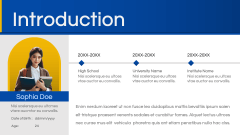 Free - Student Intro PowerPoint and Google Slides Template - PPT Slides