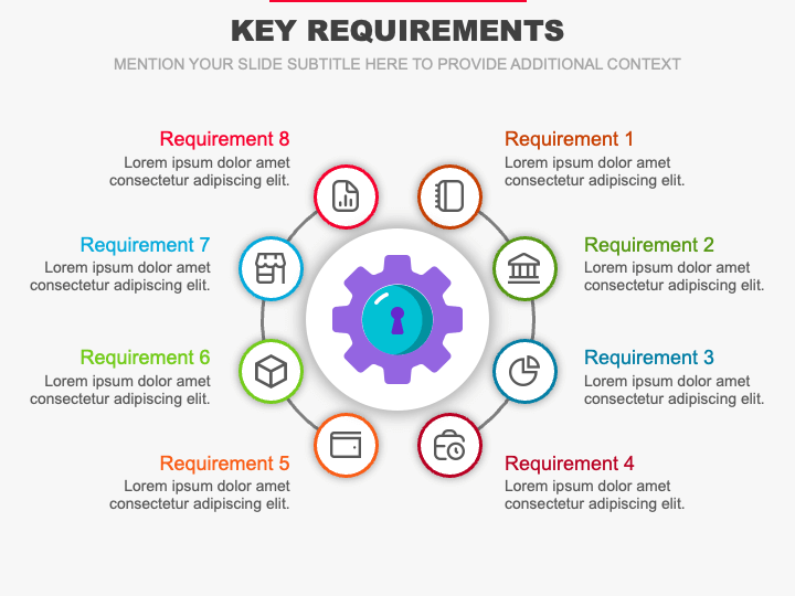 Key Requirements PowerPoint and Google Slides Template - PPT Slides
