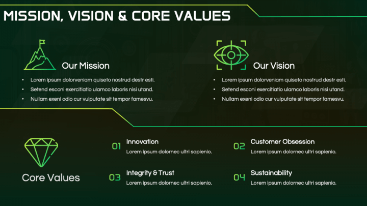 Tech Company Overview PowerPoint and Google Slides Template - PPT Slides