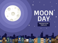 Free - Moon Day PowerPoint Template and Google Slides Theme