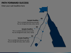 Path Forward Success PowerPoint and Google Slides Template - PPT Slides