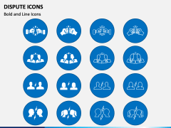 Dispute Icons for PowerPoint and Google Slides - PPT Slides