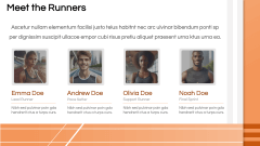 Free - Marathon Theme for PowerPoint and Google Slides - PPT Slides