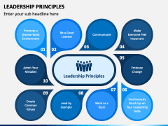 Leadership Principles PowerPoint and Google Slides Template - PPT Slides