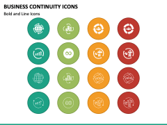 Business Continuity Icons for PowerPoint and Google Slides - PPT Slides