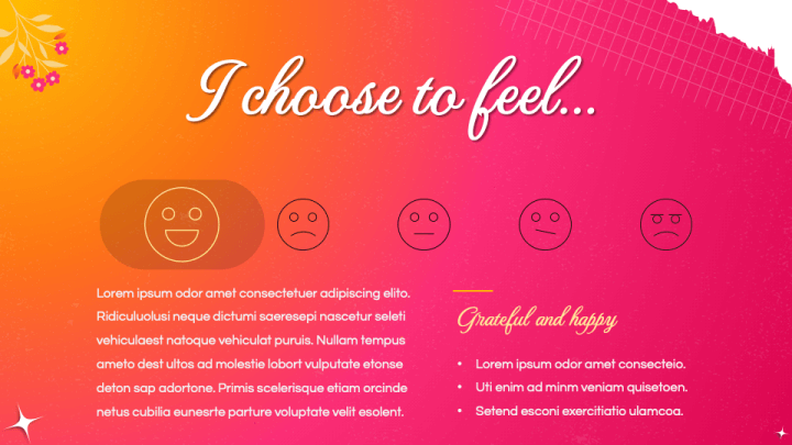 Gratitude Journal Theme for PowerPoint and Google Slides - PPT Slides