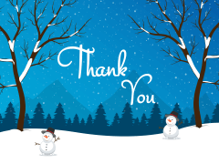 Free - Falling Snow Presentation Theme for PowerPoint and Google Slides