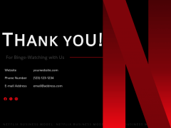 Netflix Business Model PowerPoint and Google Slides Template - PPT Slides