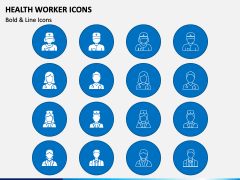 Health Worker Icons for PowerPoint and Google Slides - PPT Slides