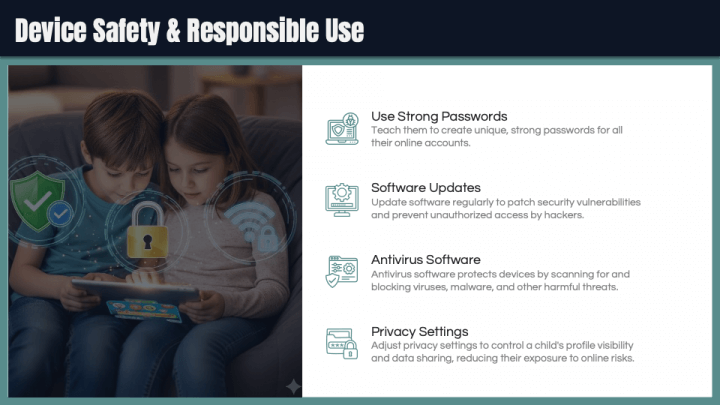 Cybersecurity for Children PowerPoint and Google Slides Template - PPT ...