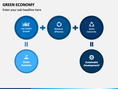Green Economy PowerPoint and Google Slides Template - PPT Slides