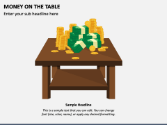 Money on the Table Illustration for PowerPoint and Google Slides - PPT ...