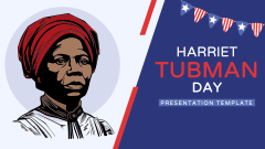 Free - Harriet Tubman Day PowerPoint and Google Slides Template - PPT ...