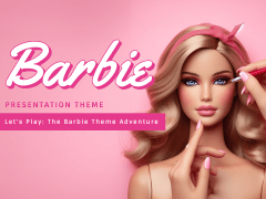 Free - Barbie Theme for PowerPoint and Google Slides