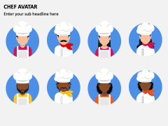 Chef Avatar for PowerPoint and Google Slides - PPT Slides