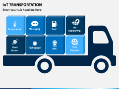 IoT Transportation PowerPoint and Google Slides Template - PPT Slides