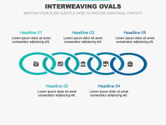 Interweaving Ovals PowerPoint and Google Slides Template - PPT Slides