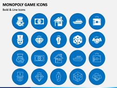 Monopoly Game Icons for PowerPoint and Google Slides - PPT Slides