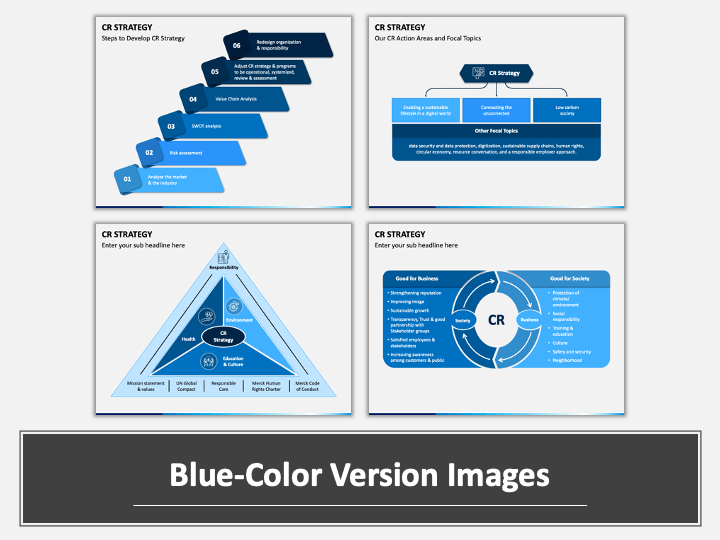CR Strategy PowerPoint and Google Slides Template - PPT Slides