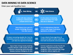 Data Mining Vs Data Science PowerPoint and Google Slides Template - PPT Slides
