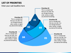 List of Priorities PowerPoint and Google Slides Template - PPT Slides
