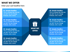What We Offer PowerPoint and Google Slides Template - PPT Slides