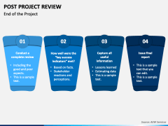Post Project Review PowerPoint and Google Slides Template - PPT Slides