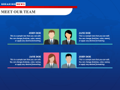 Free Breaking News Presentation Theme for PowerPoint and Google Slides