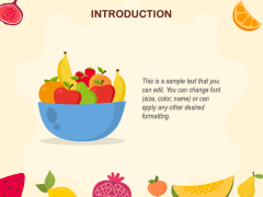 Free - Fruits Presentation Theme for PowerPoint and Google Slides
