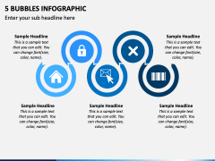 5 Bubbles Infographic PowerPoint Presentation Slides - PPT Template